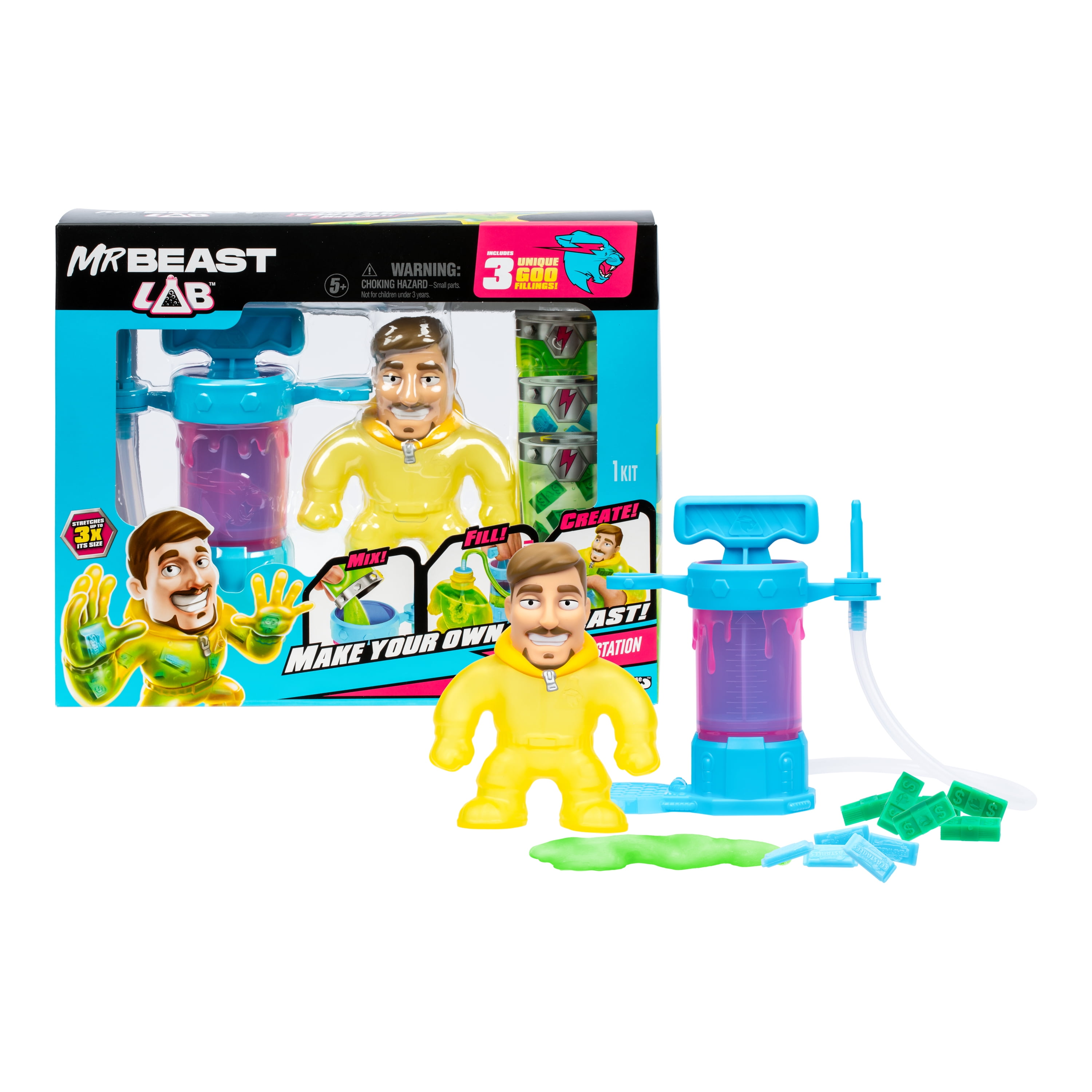 Mr. Beast Lab , Make your Mr.Beast, Fill & Create Your Own Stretchy ...
