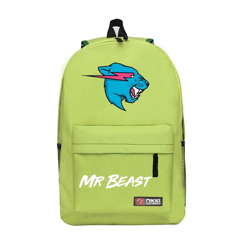 Mr Beast Lightning Backpack Casual Daypack Travel Hiking Carry on Bags ...