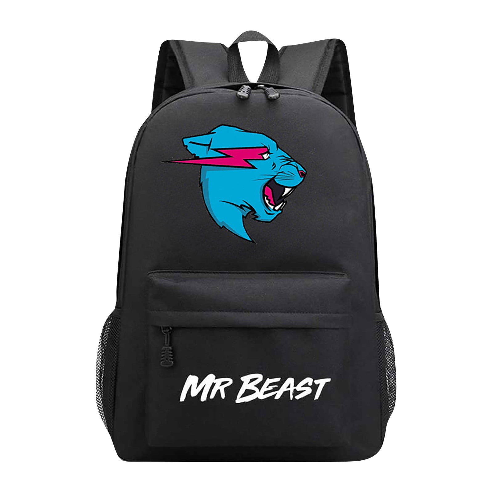 Mr Beast Lightning Cat Backpack, Backpacks for School, Mr Beast ...