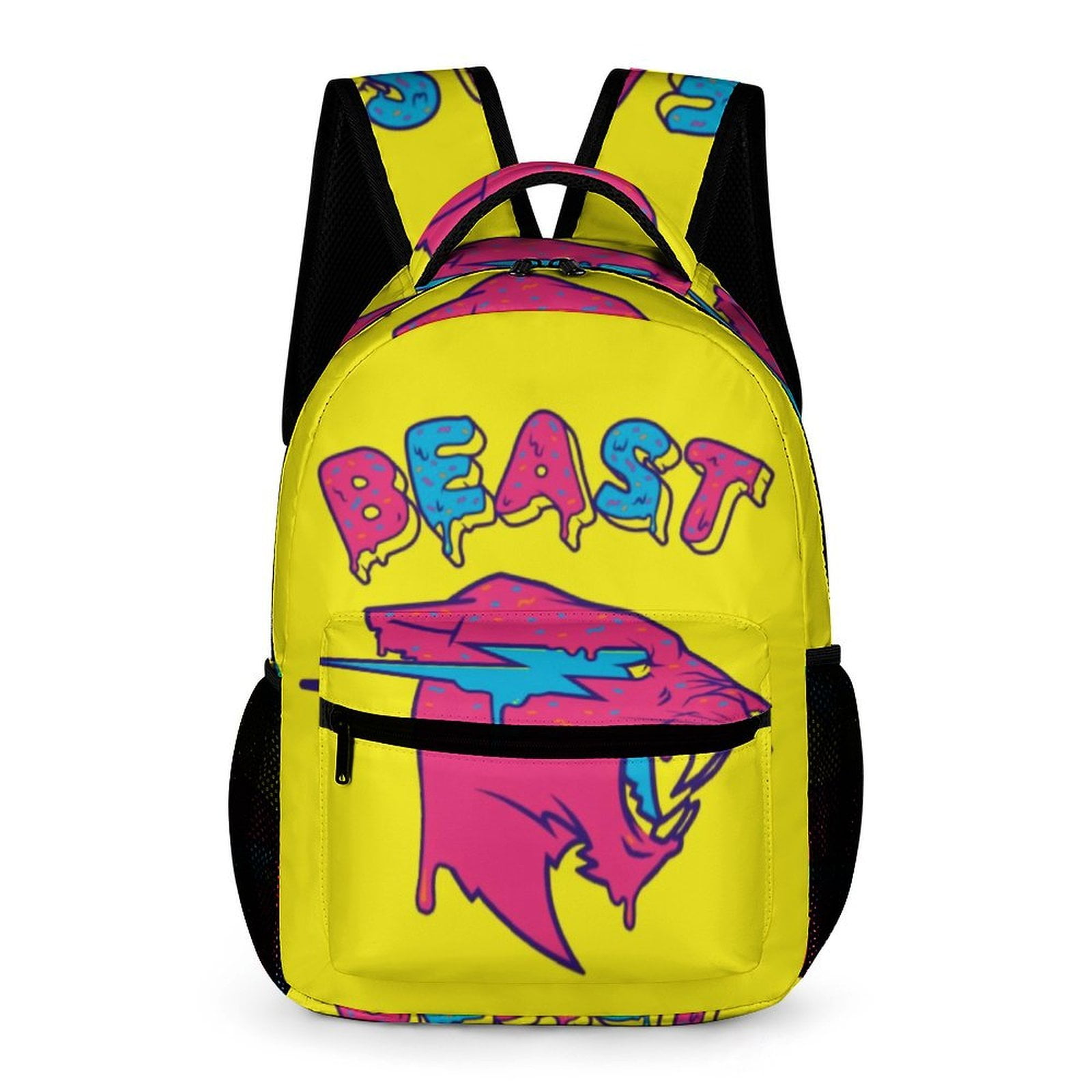 Mr Beast Lightning Cat Backpack Fashion Laptop Backpacks Lightweight ...