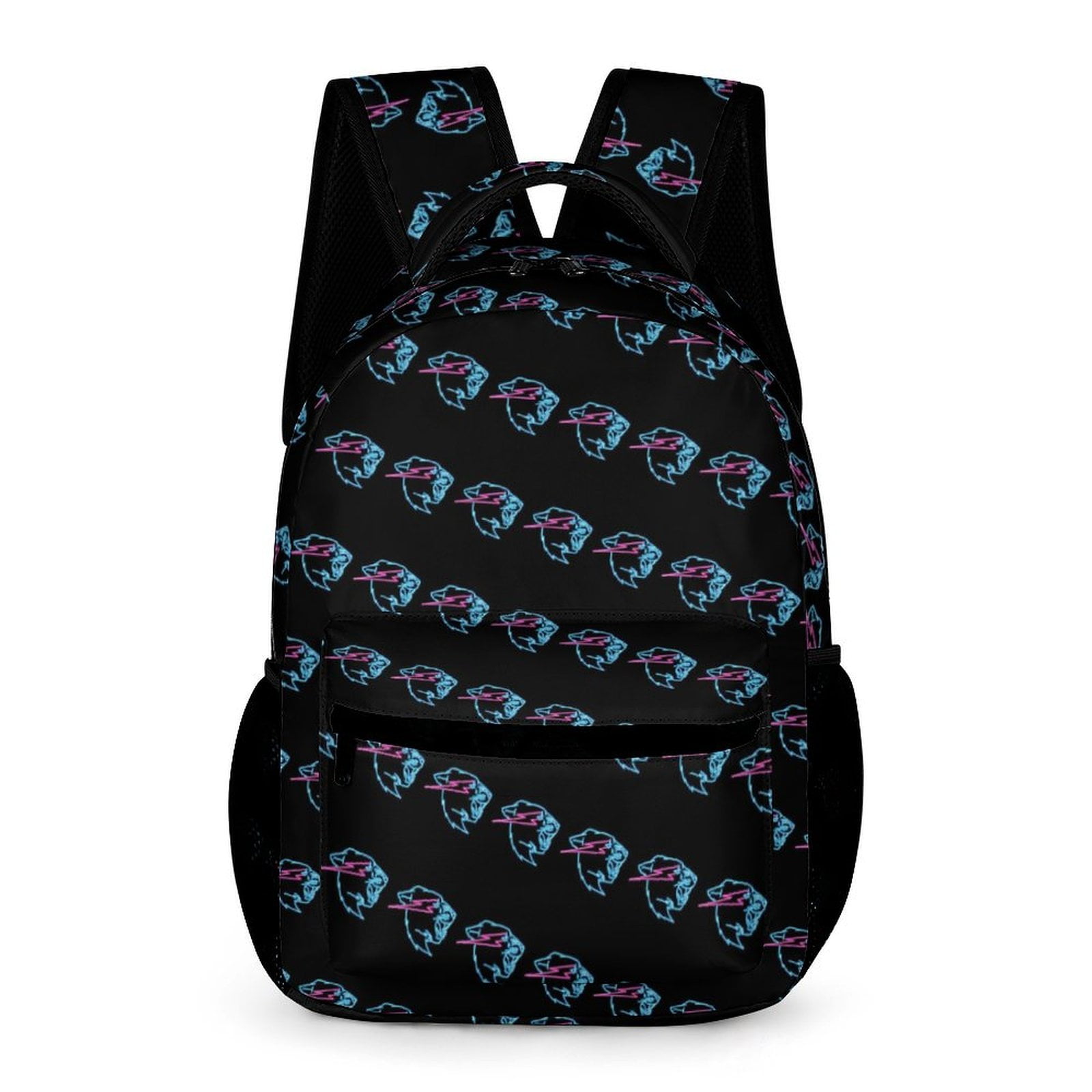 Mr Beast Lightning Cat Backpack Fashion Laptop Backpacks Lightweight ...