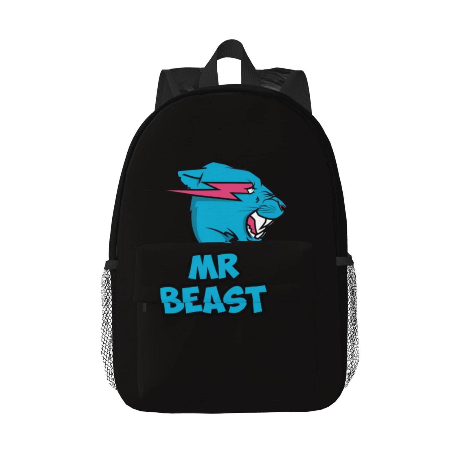 Mr Beast Logo Backpack,Classic carry-on travel backpack for men and ...
