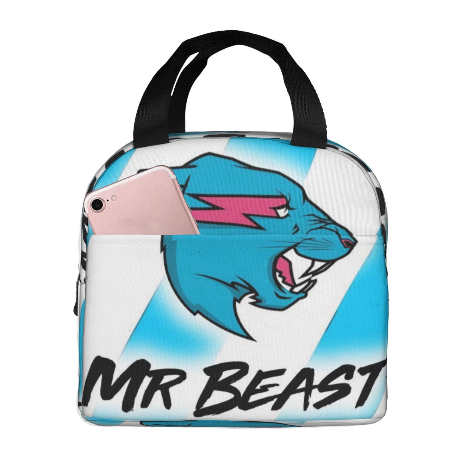 Mr Beast Logo Lunch Box for Women & Men Adult Insulated Lunch Bag,Small ...