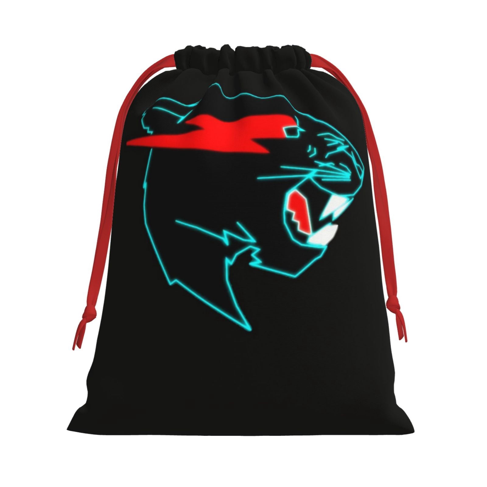 Mr-Beast Logo Neon Drawstring Bag For Kids Adults Gifts Drawstring ...