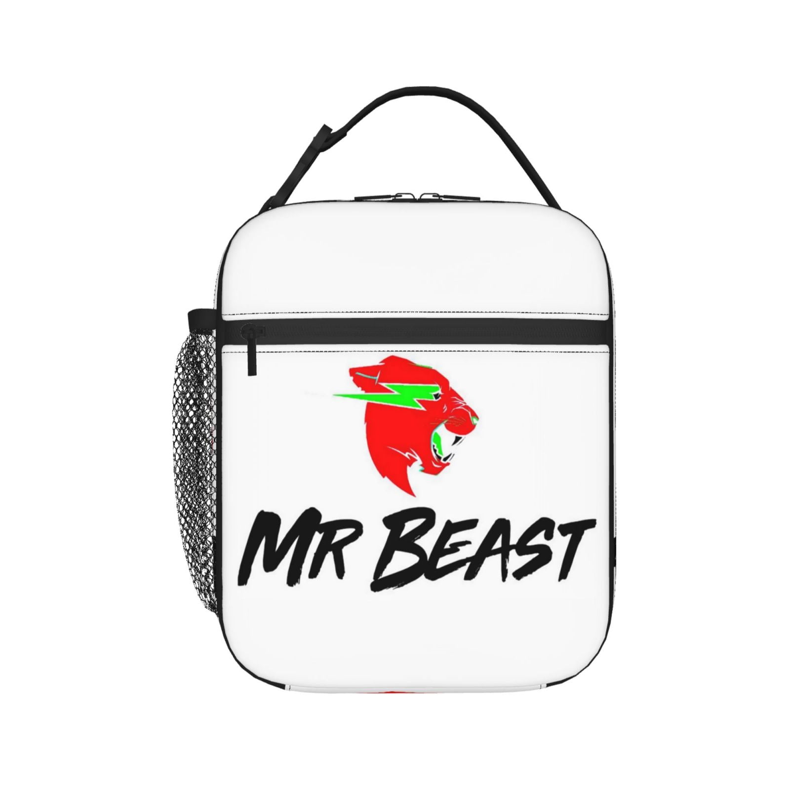 Mr Beast Logo Smiley Lunch Box for Women & Men Adult Insulated Lunch ...