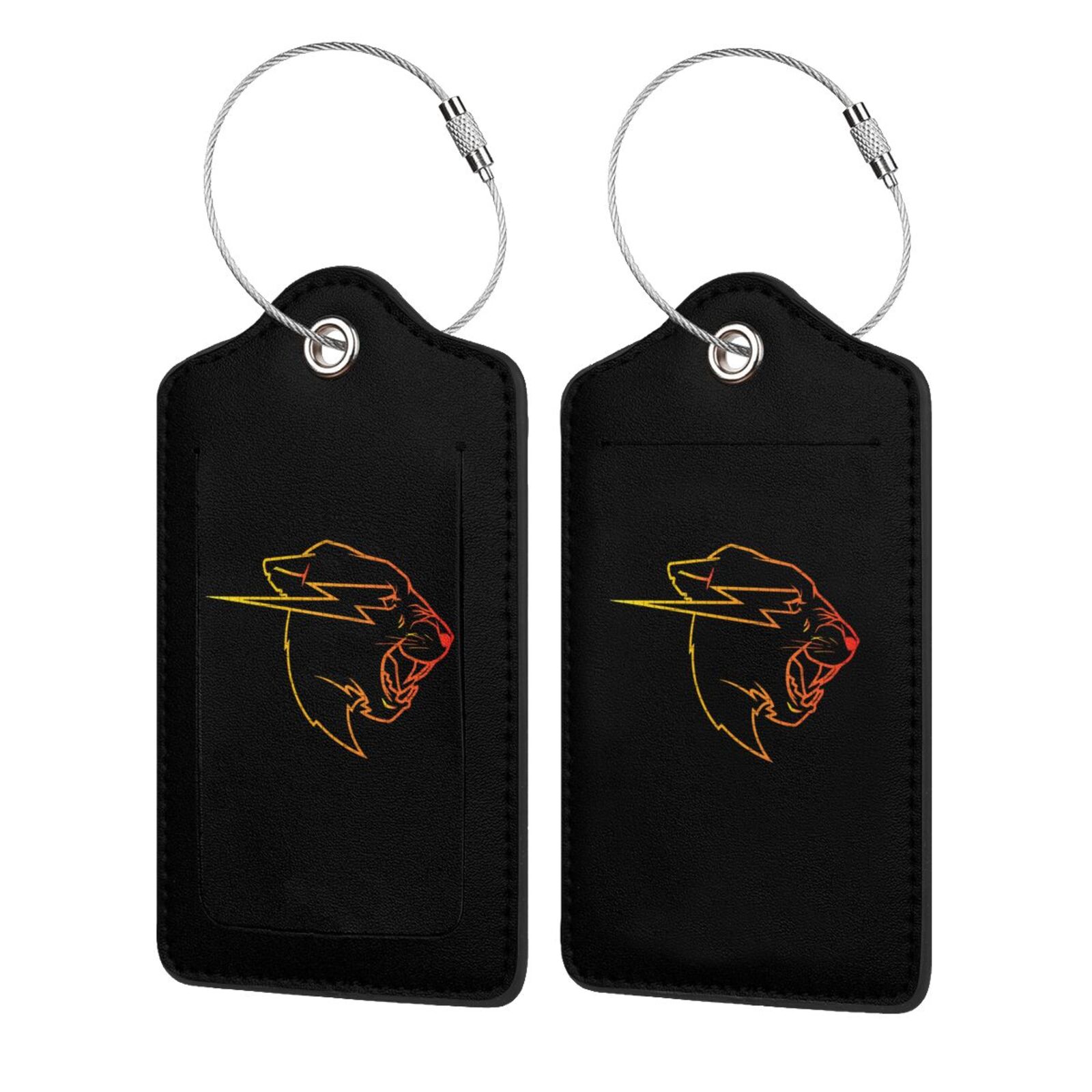 Mr Beast Luggage Tags for Suitcases Travel ID Identification Labels Set ...
