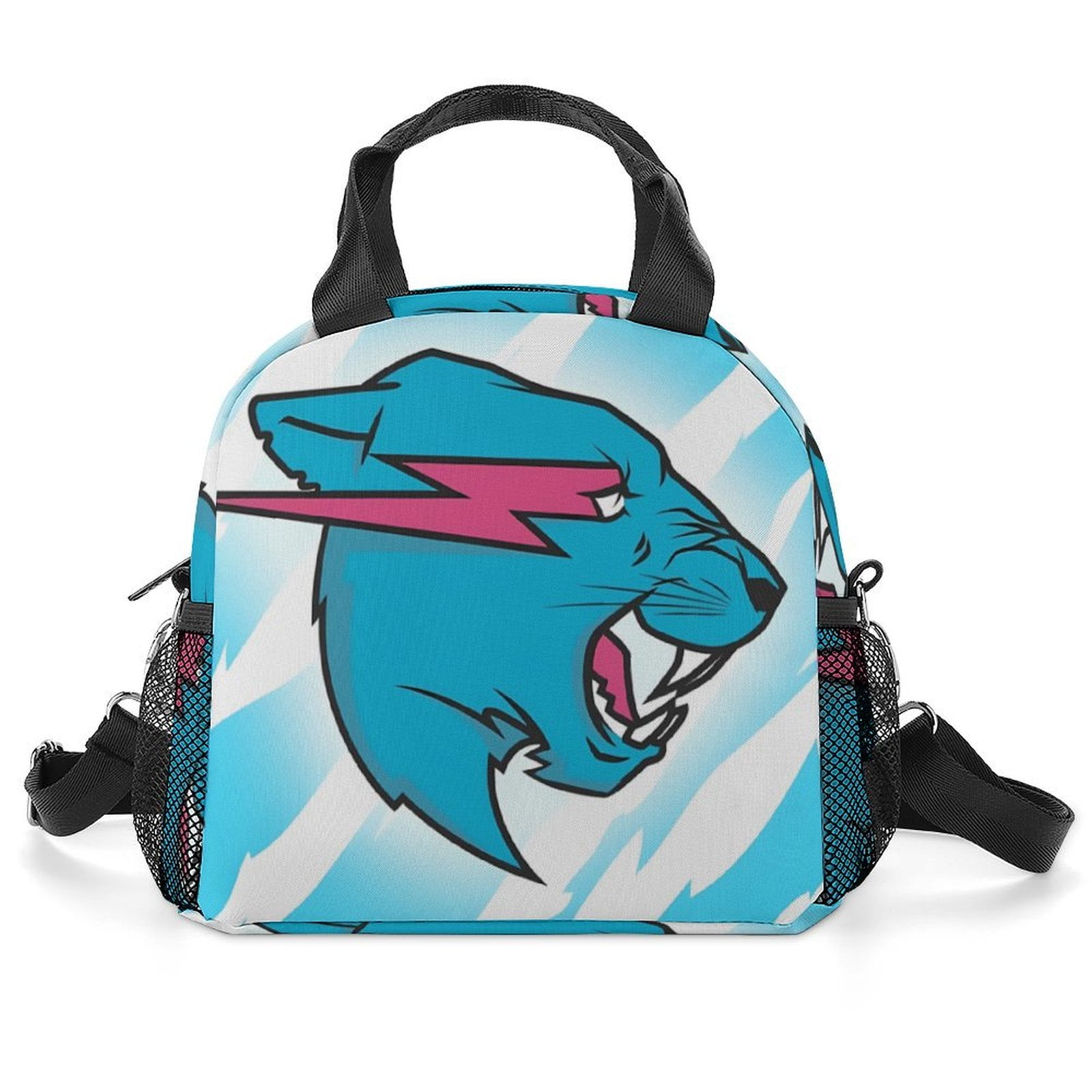 Mr-Beast Lunch Box, Reusable Portable Lunch Bag with Adjustable ...