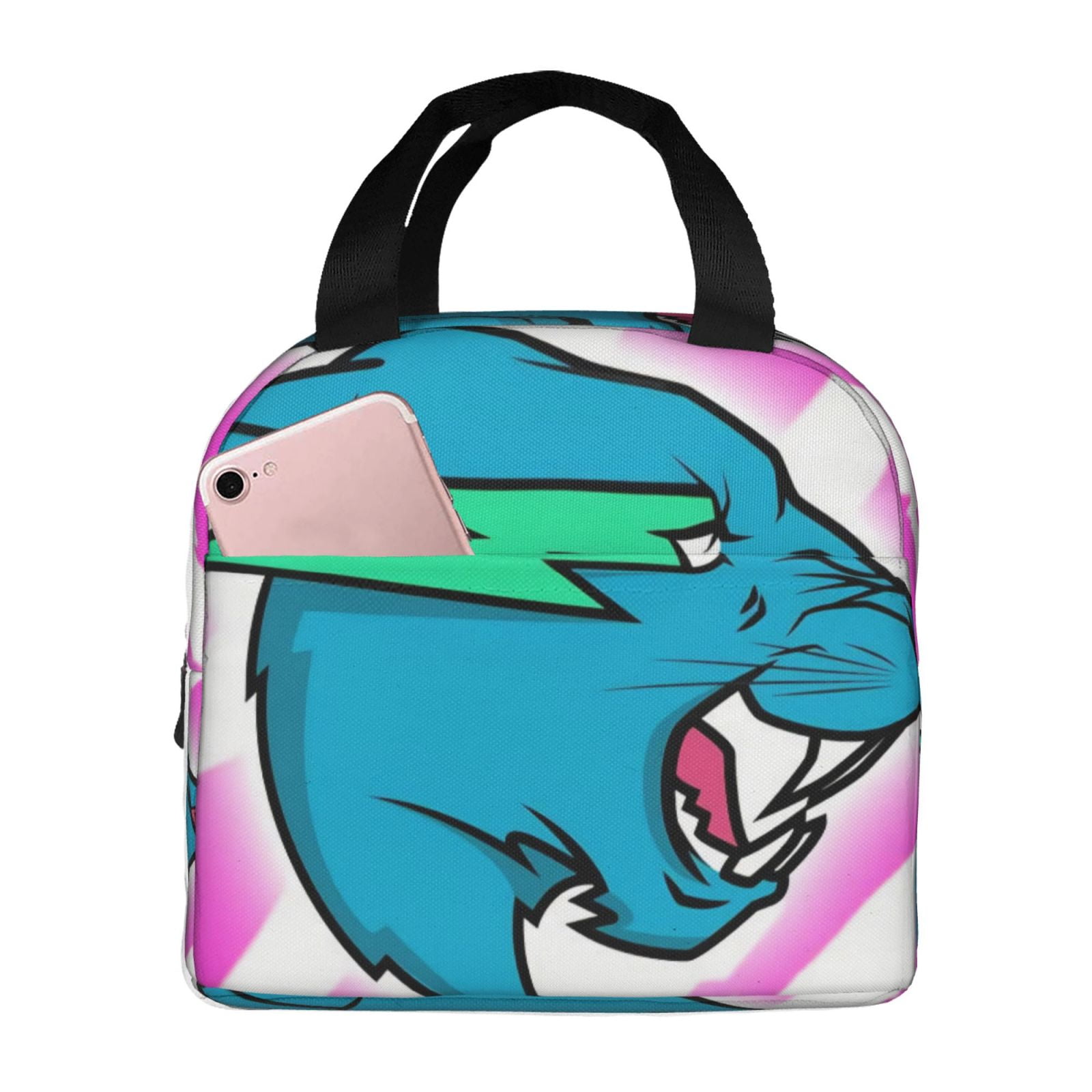 Mr-Beast Lunch Box for Women & Men Adult Insulated Lunch Bag,Small ...