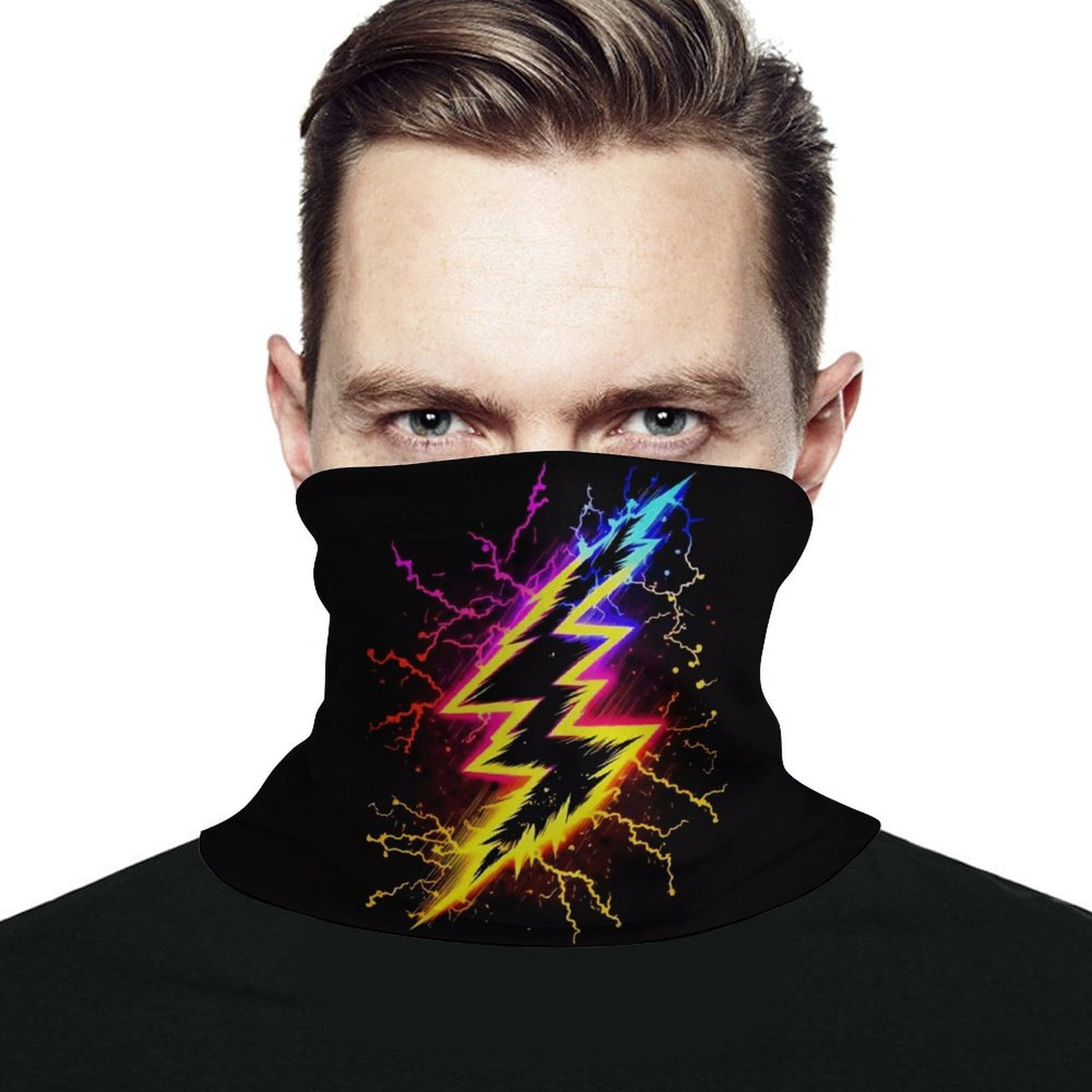 Mr Beast Neck Gaiter Face Cover for Men Women Anti-static for Outdoor ...
