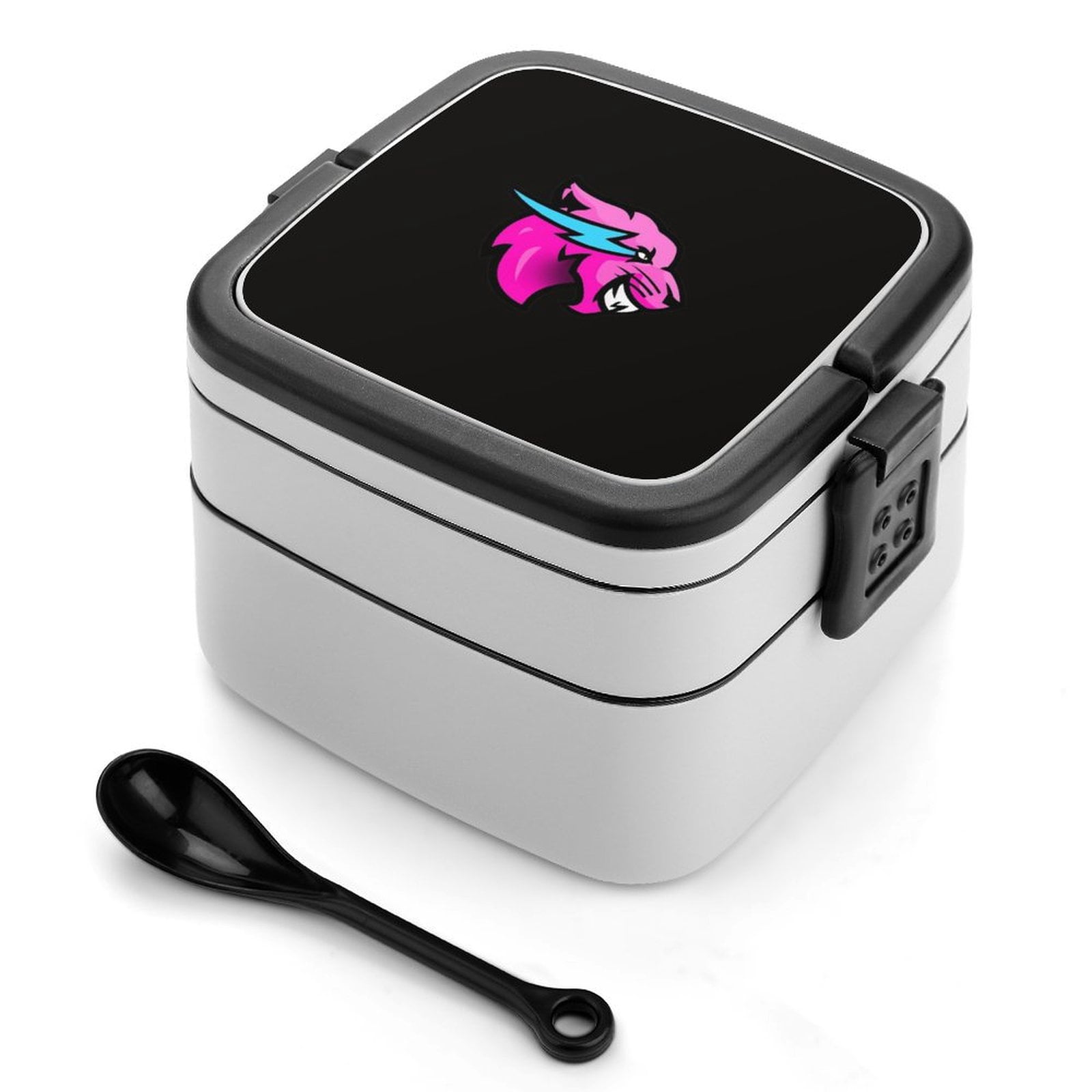 Mr Beast Reacts Reusable Bento Boxes Lunch Box Double Layer Stackable ...