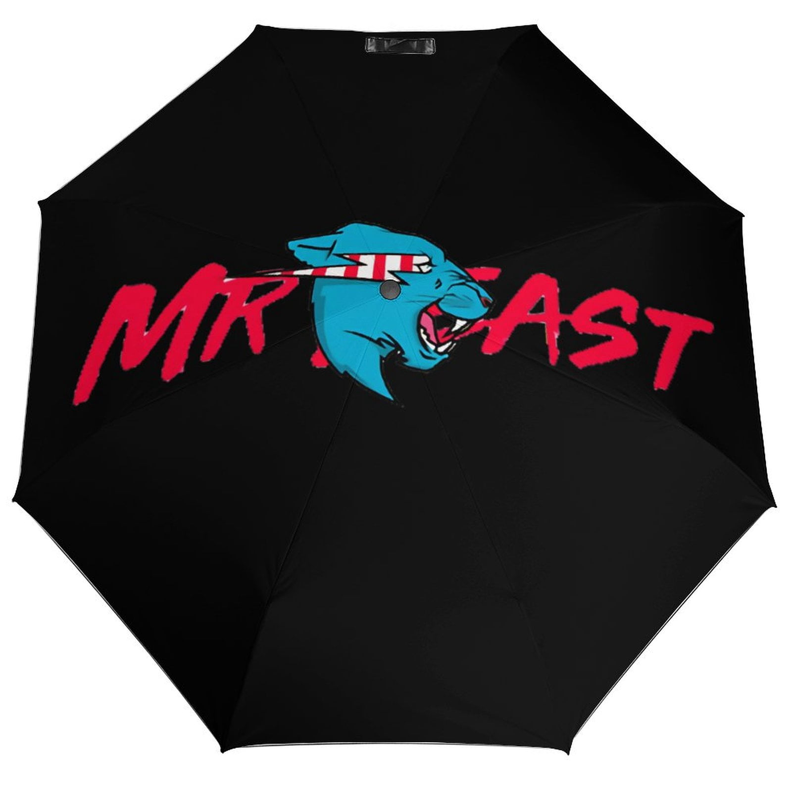 Mr Beast Sun umbrella Automatic Open/Close Sun Rain Travel Umbrella UV ...
