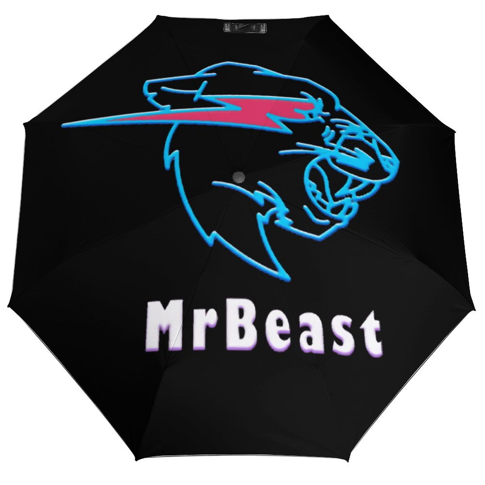Mr Beast Sun umbrella Automatic Open/Close Sun Rain Travel Umbrella UV ...