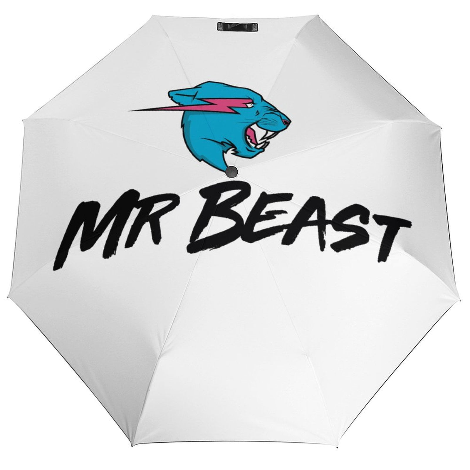 Mr Beast Sun umbrella Automatic Open/Close Sun Rain Travel Umbrella UV ...