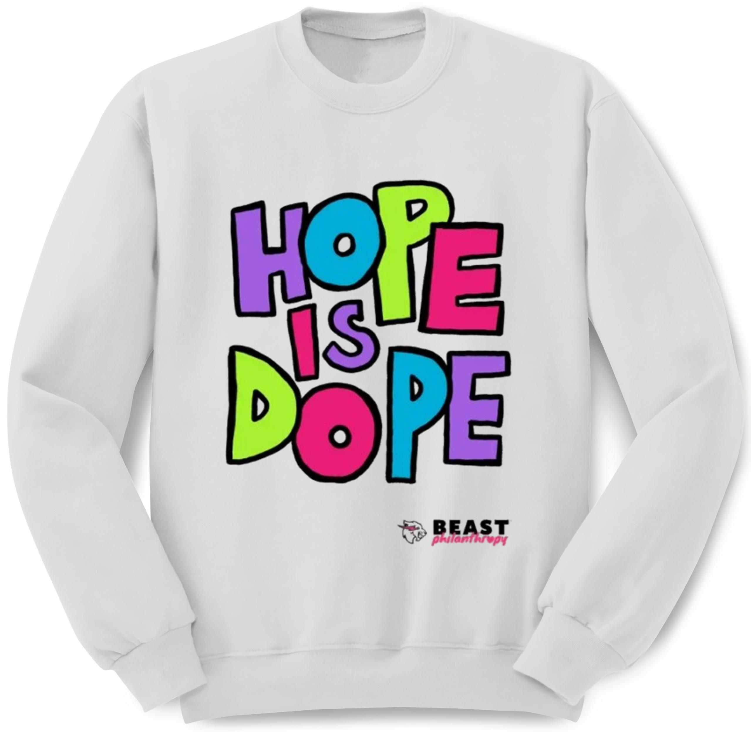 Mr Beast T-shirts MrBeast Hope Classic T-shirt - Walmart.com