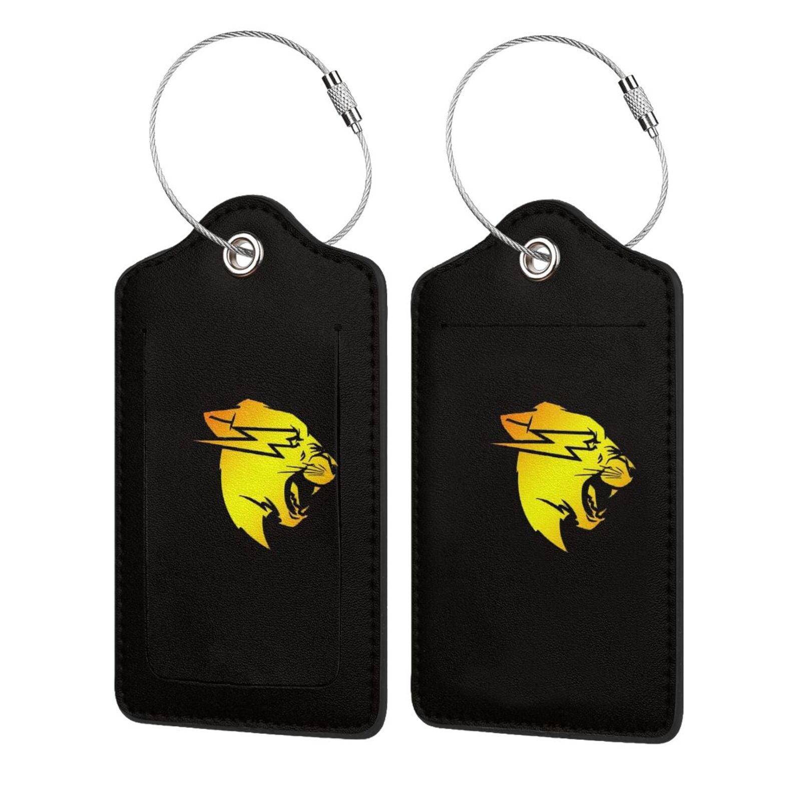 Mr-Beast gold logo Luggage Tags for Suitcases Travel ID Identification ...