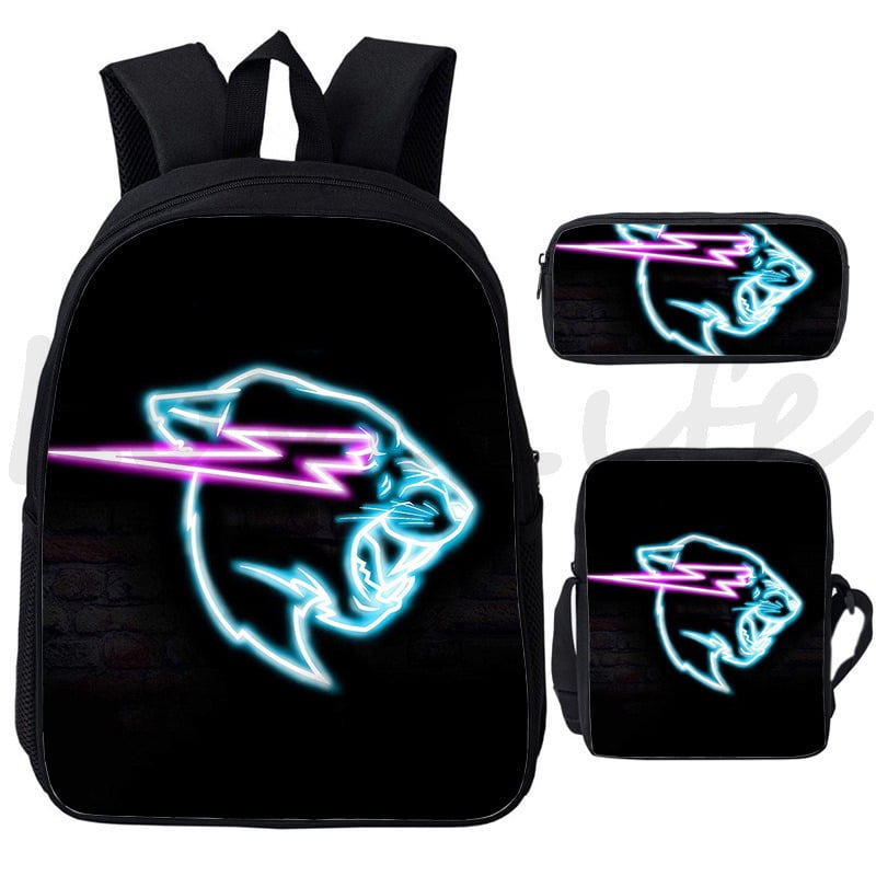 Mr Beast schoolbag, Oxford, high-quality anime schoolbag, male junior ...