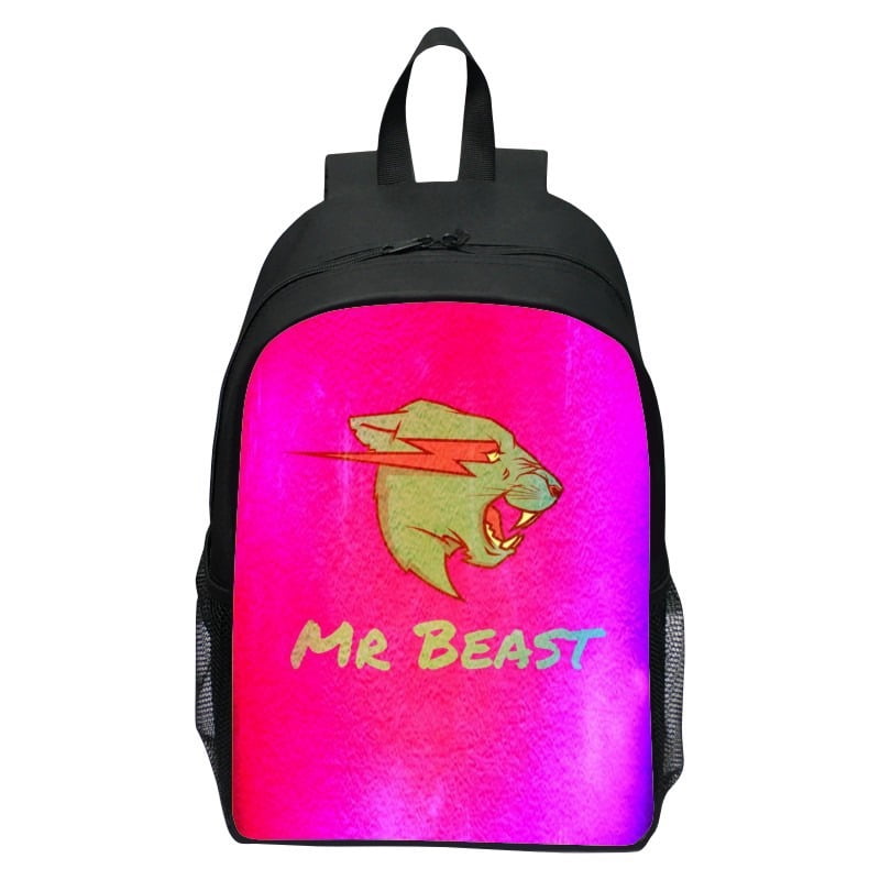Mr Beast schoolbag, Oxford, high-quality anime schoolbag, male junior ...