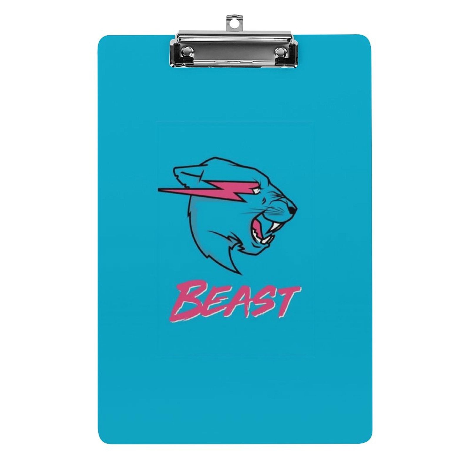Mr Beast6548 Acrylic Clipboard A4 Size, Standard Letter Clip Board with ...