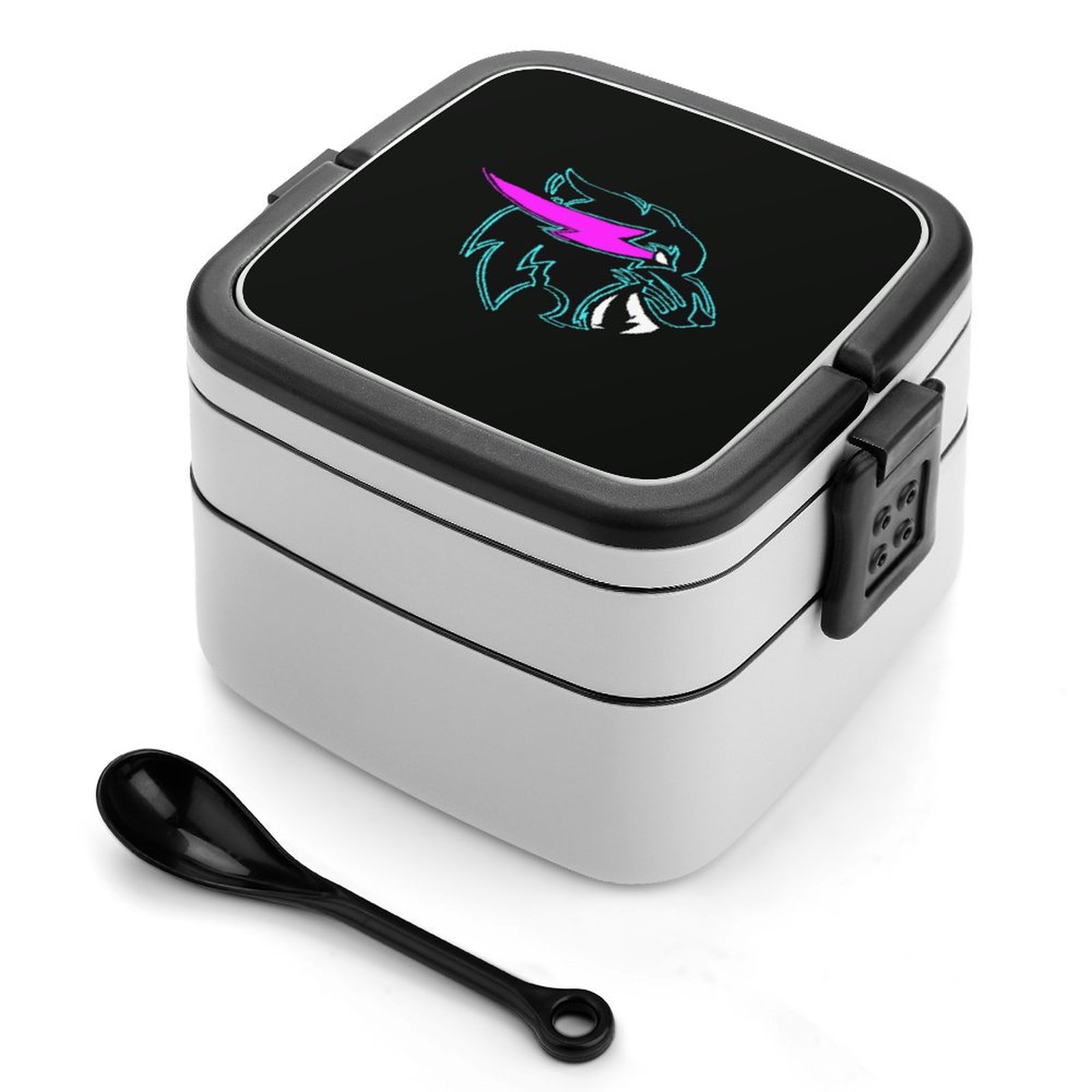Mr-Beast65987 Reusable Bento Boxes Lunch Box Double Layer Stackable ...