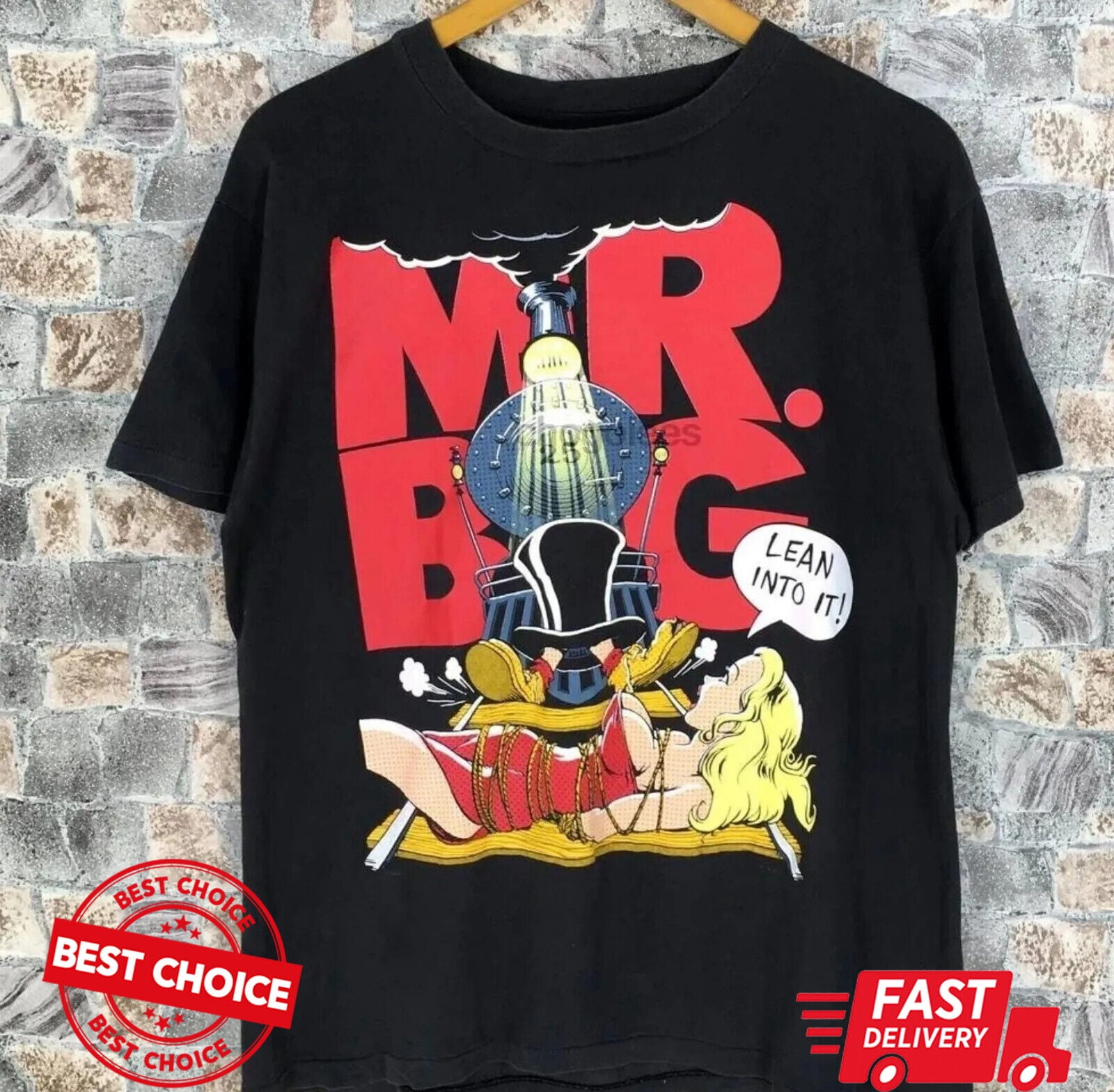 Mr. Big rock band Men Black T-shirt S-3XL Q7754 - Walmart.com