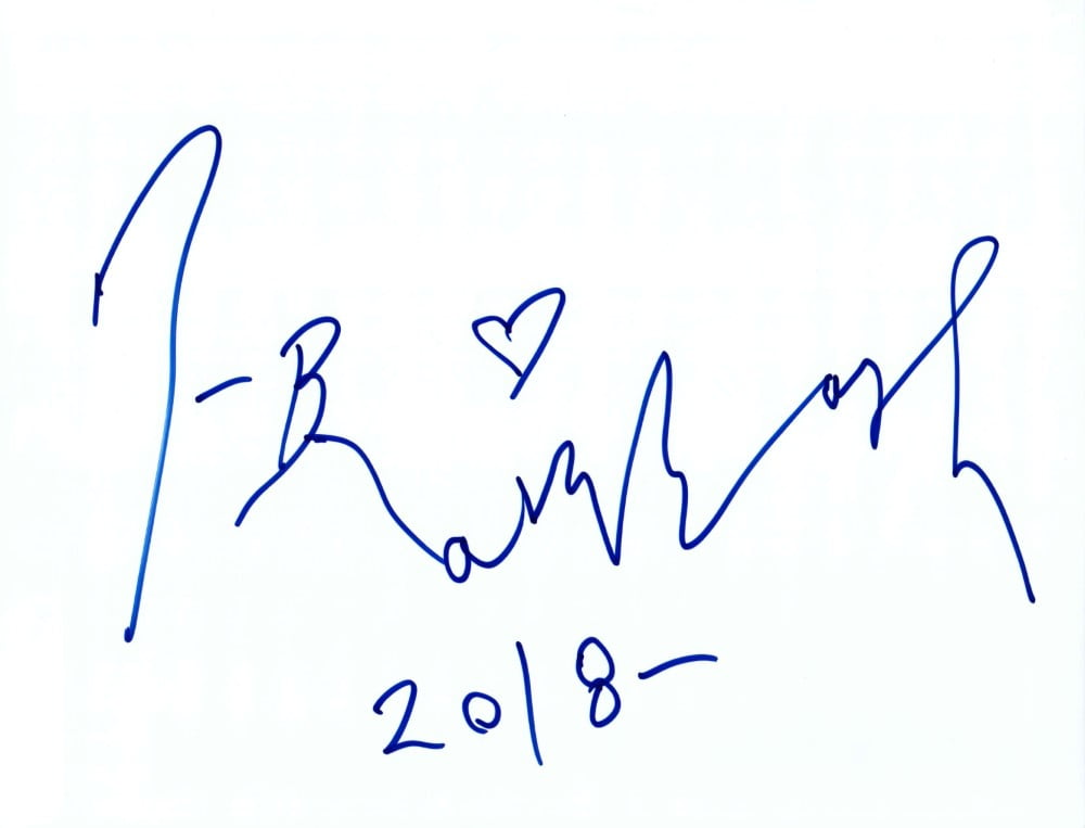 Mr. Brainwash Signed Autographed 8.5X11 Cut Signature Thierry Guetta ...