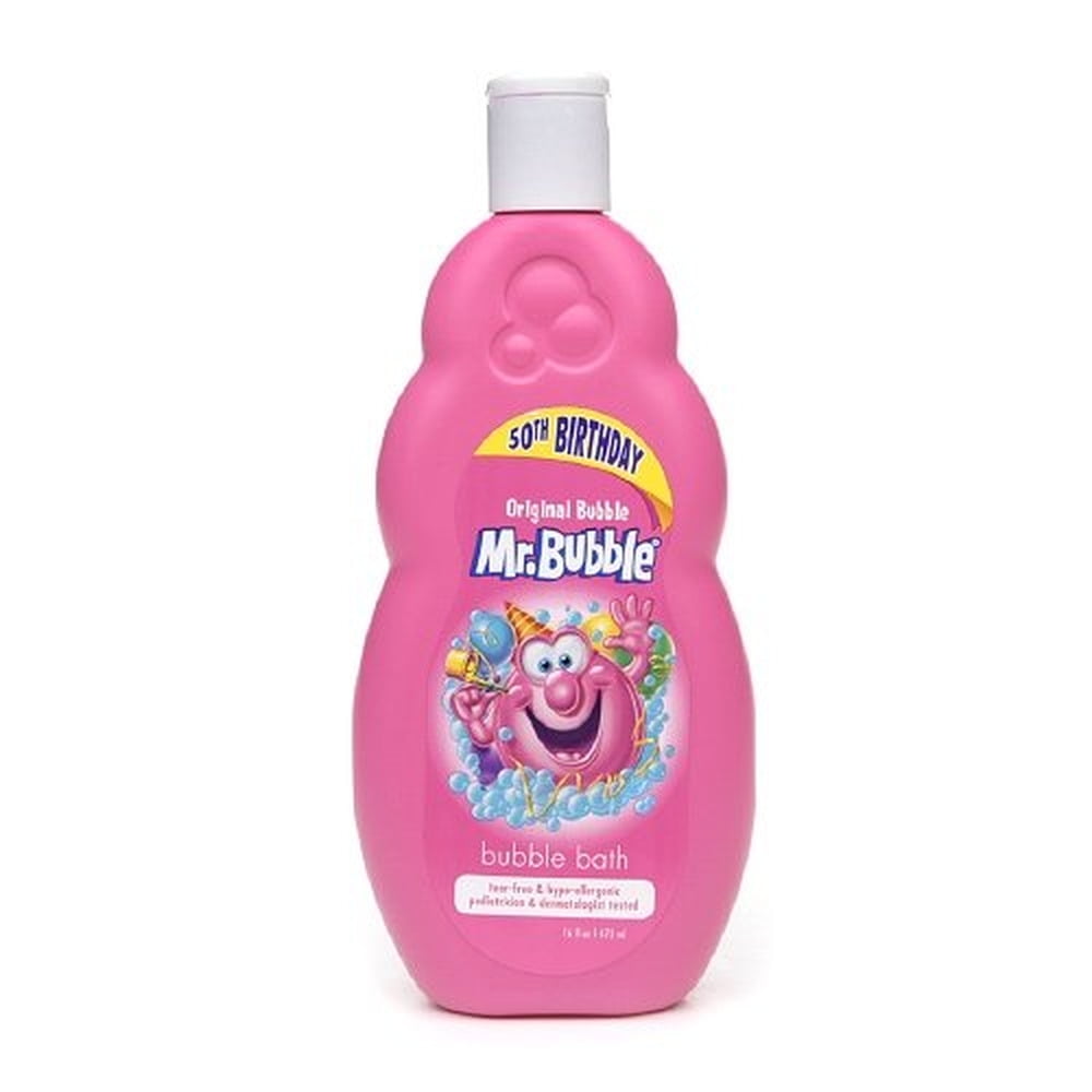 Mr. Bubble Bubble Bath Liquid Original 16 oz (Pack of 24) - Walmart.com