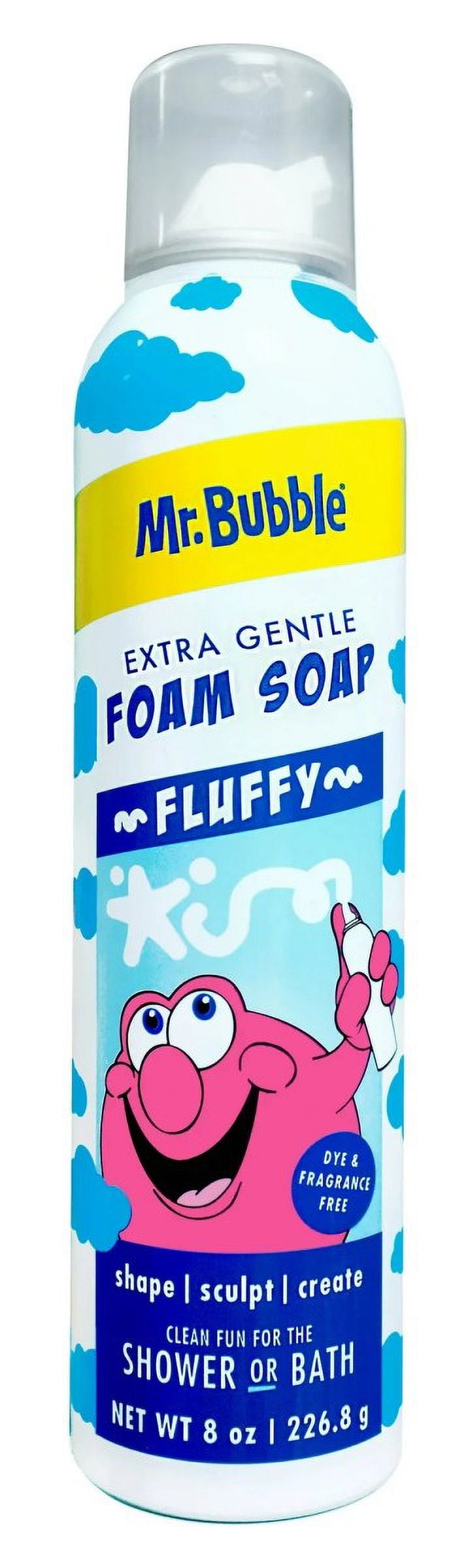 Mr Bubble Foam Soap Extra Gentle 8oz (Pack of 3) - Walmart.com