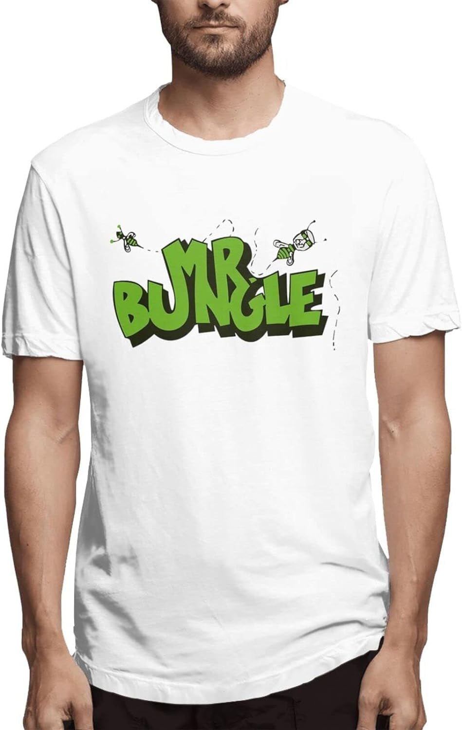 Mr Bungle Logo T Shirt Mens Summer Round Neck Short Sleeve Shirts Vest ...