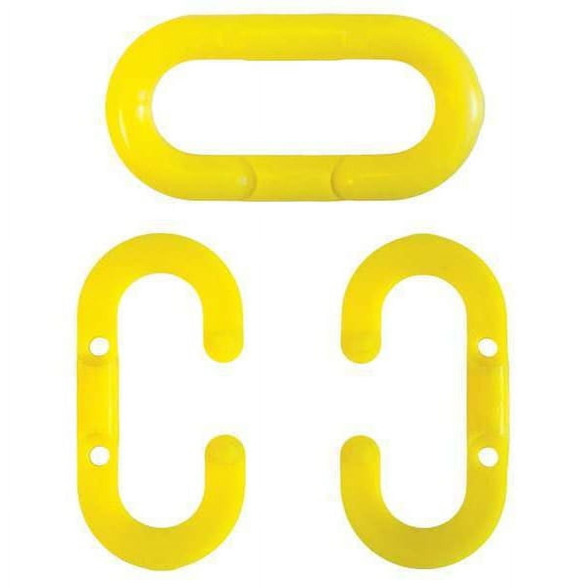 Manufacturer Varies Chain Link,1-1/2 In.,Yellow,Acetal,PK10 30702-10 ...
