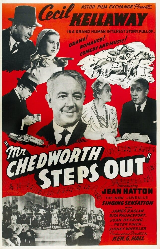 Mr. Chedworth Steps Out Us Poster Art Top From Left: Cecil Kellaway ...