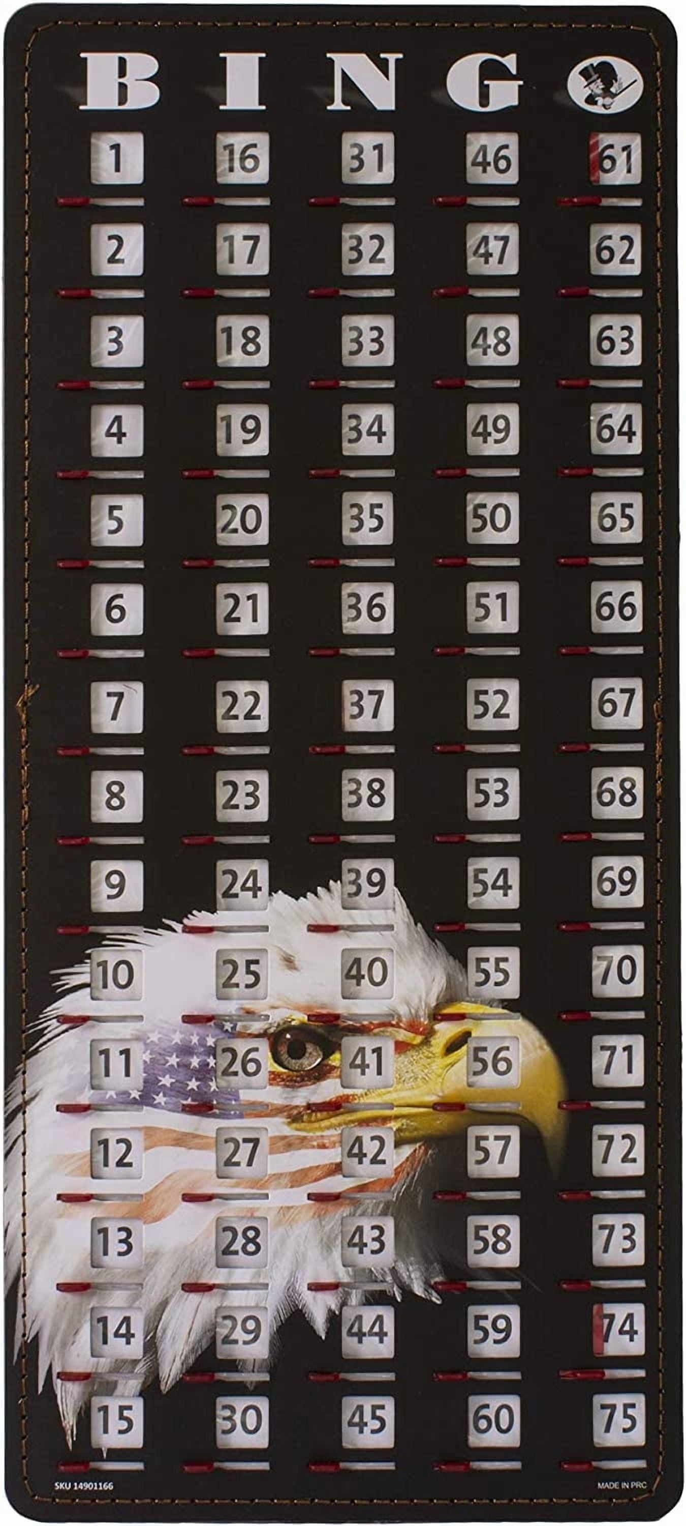 Mr Chips Jam-Proof Master Board Bingo Card - Deluxe - Stitched Borders ...