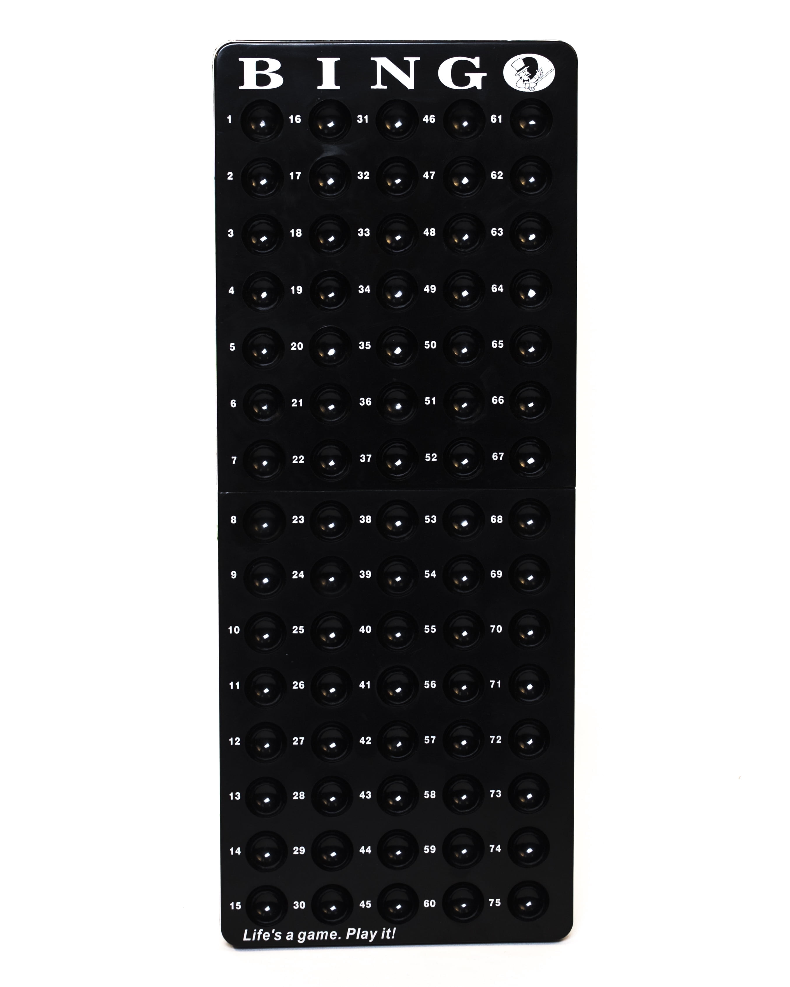 MR CHIPS Professional Bingo Game Master Board Set for Family Travel ...