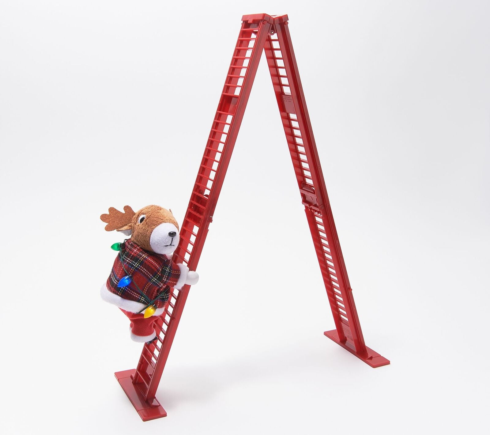 Mr. Christmas 17" Animated Christmas Climber in Raindeer - Walmart.com