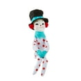 Mr. Christmas 6.5" Decorative Teal Snowman Knee Hugger - Walmart.com