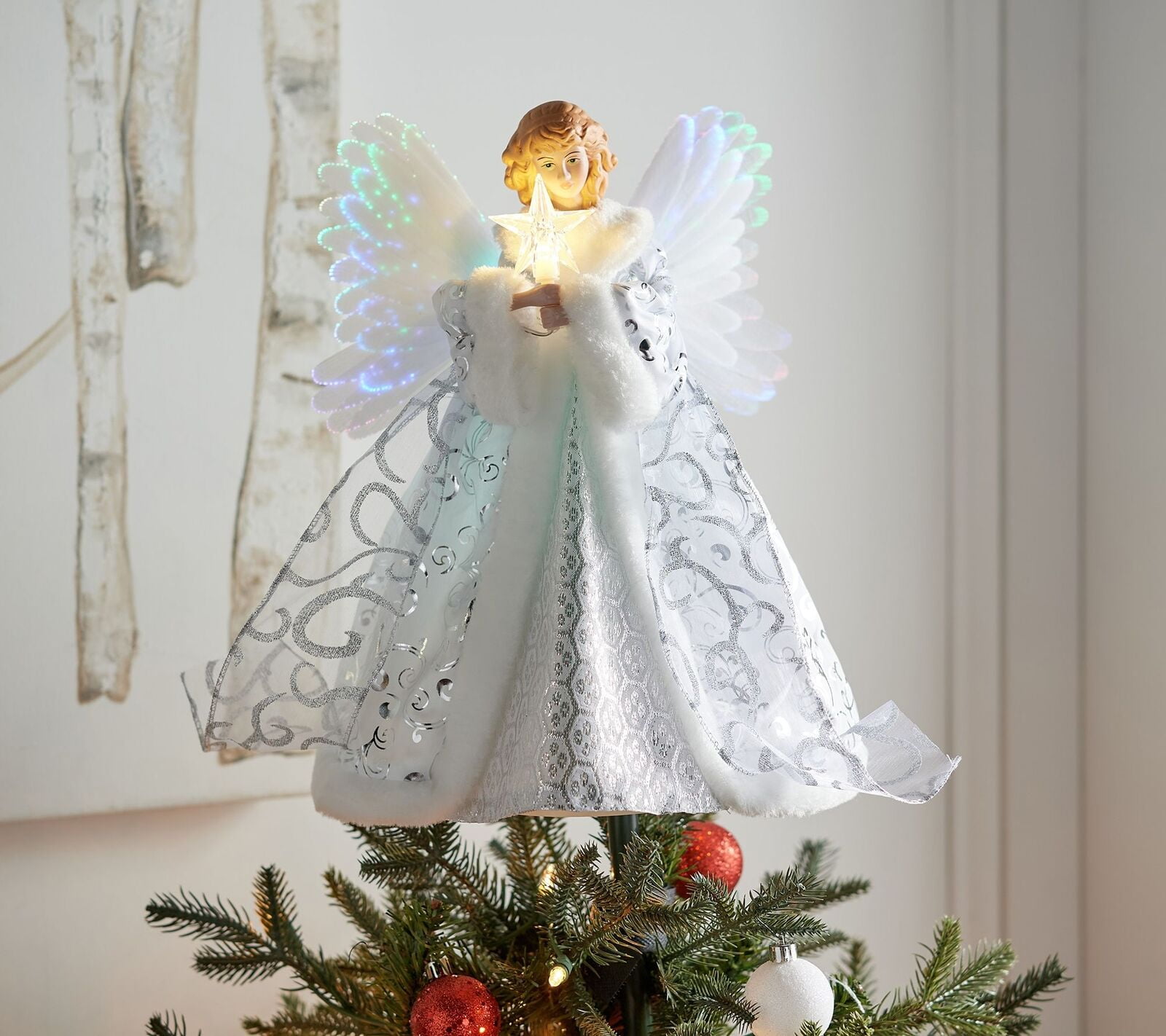 Mr. Christmas Animated Angel Tree Topper - Walmart.com