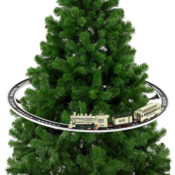 Mr. Christmas Animated Train Around the Tree - Gold - Walmart.com