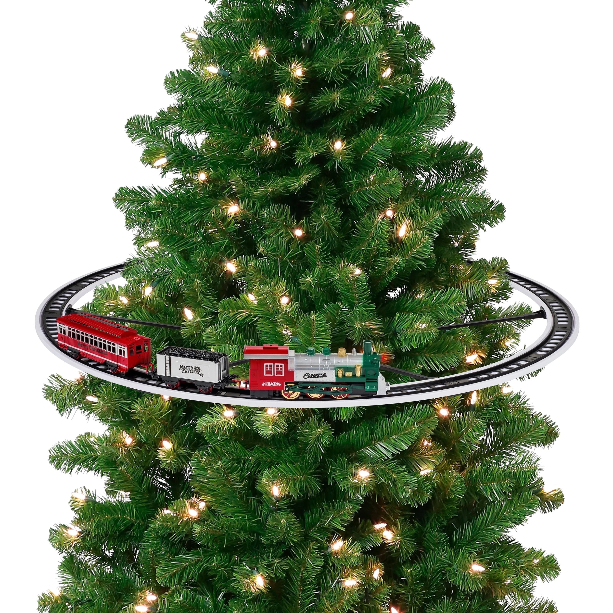Mr. Christmas Holiday Xmas Express: Animated Three-Car Train Set for ...
