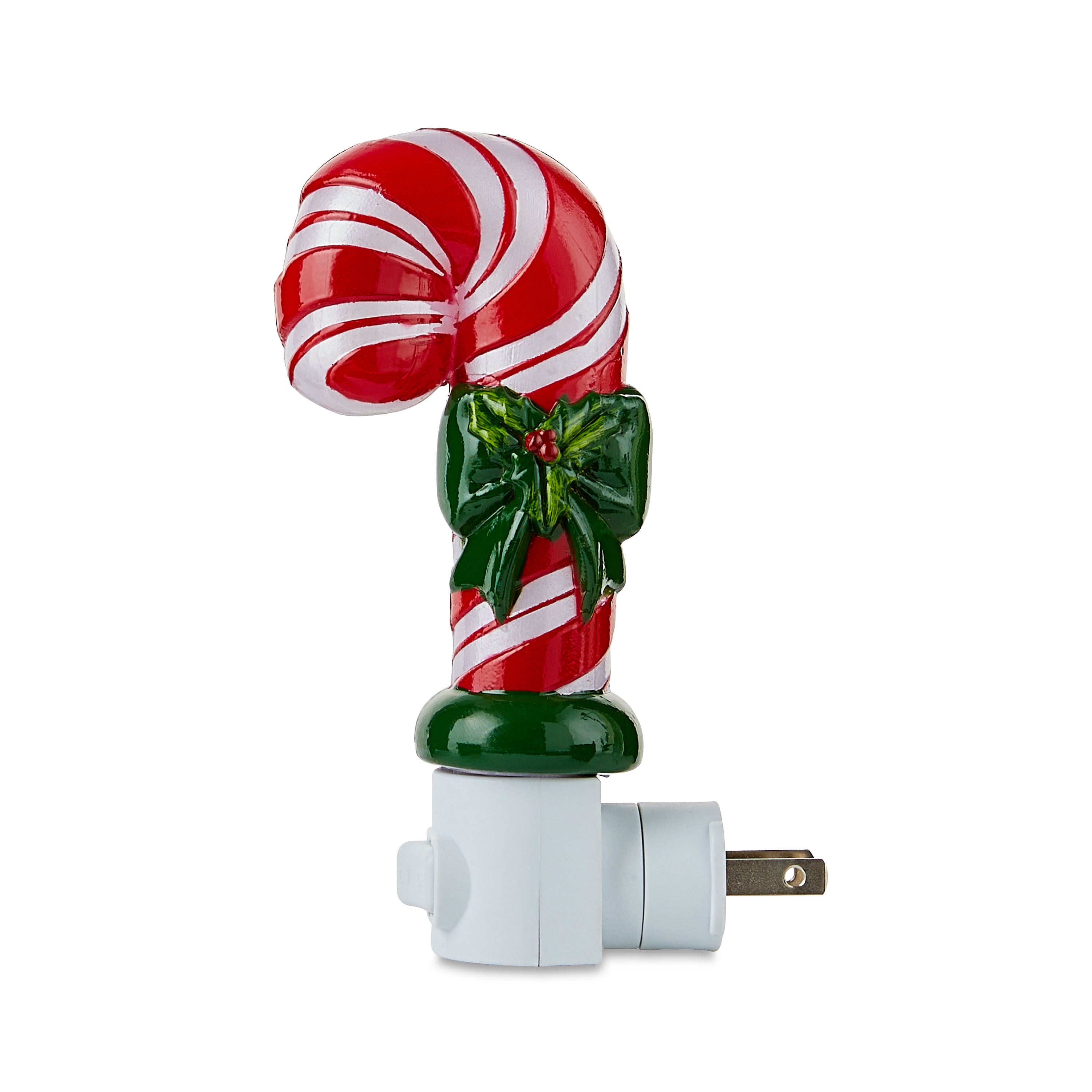 Mr. Christmas Decorative 5-inch Candy Cane Nightlight, Red - Walmart.com