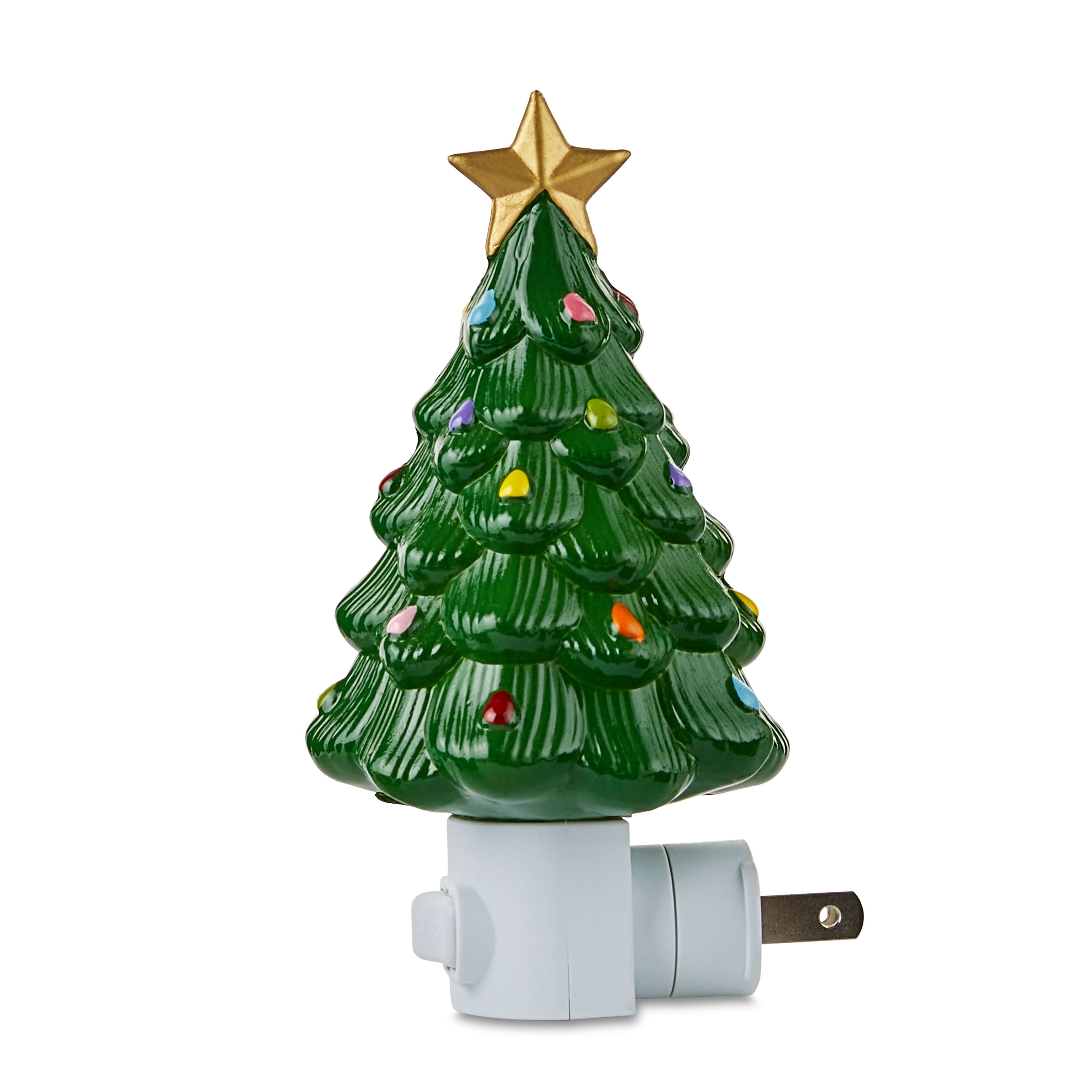 Mr. Christmas Tree Nightlight - 5 LED Night Light - Walmart.com
