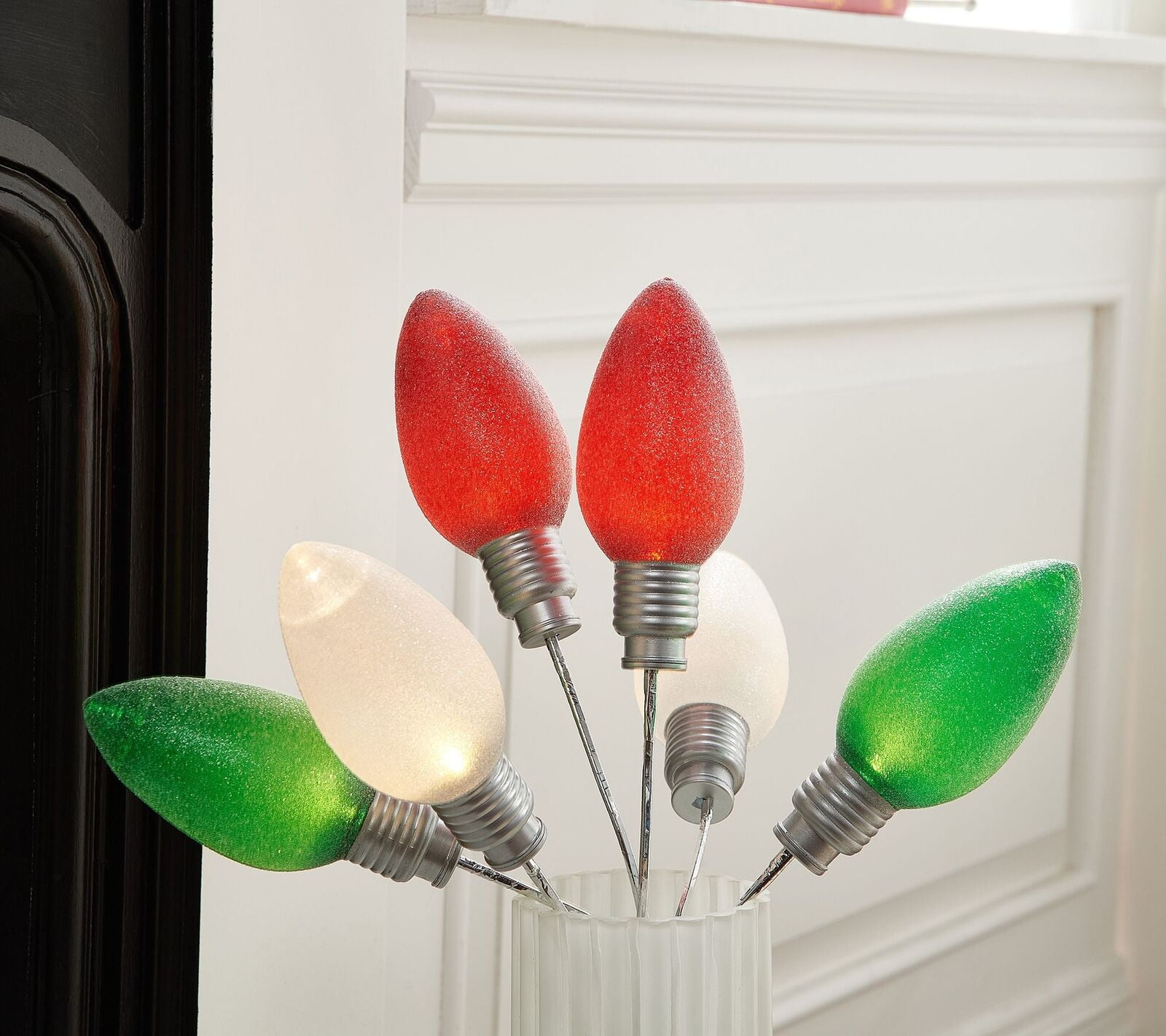 Mr. Christmas Set of 2 Oversized Illuminated C9 Tree Picks - Walmart.com