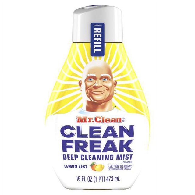 Mr. Clean 16 oz Clean Freak Lemon Scent Liquid Deep Cleaning Mist ...