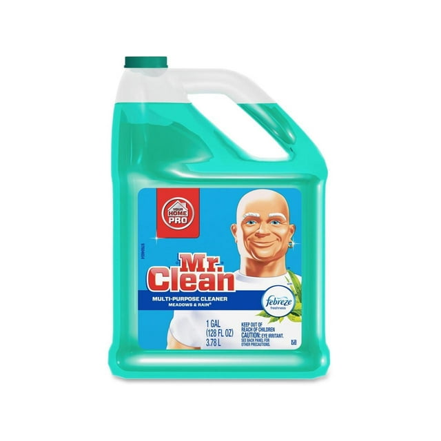 Mr. Clean 23124 Multipurpose Cleaning Solution W/febreze,128oz Bottle ...