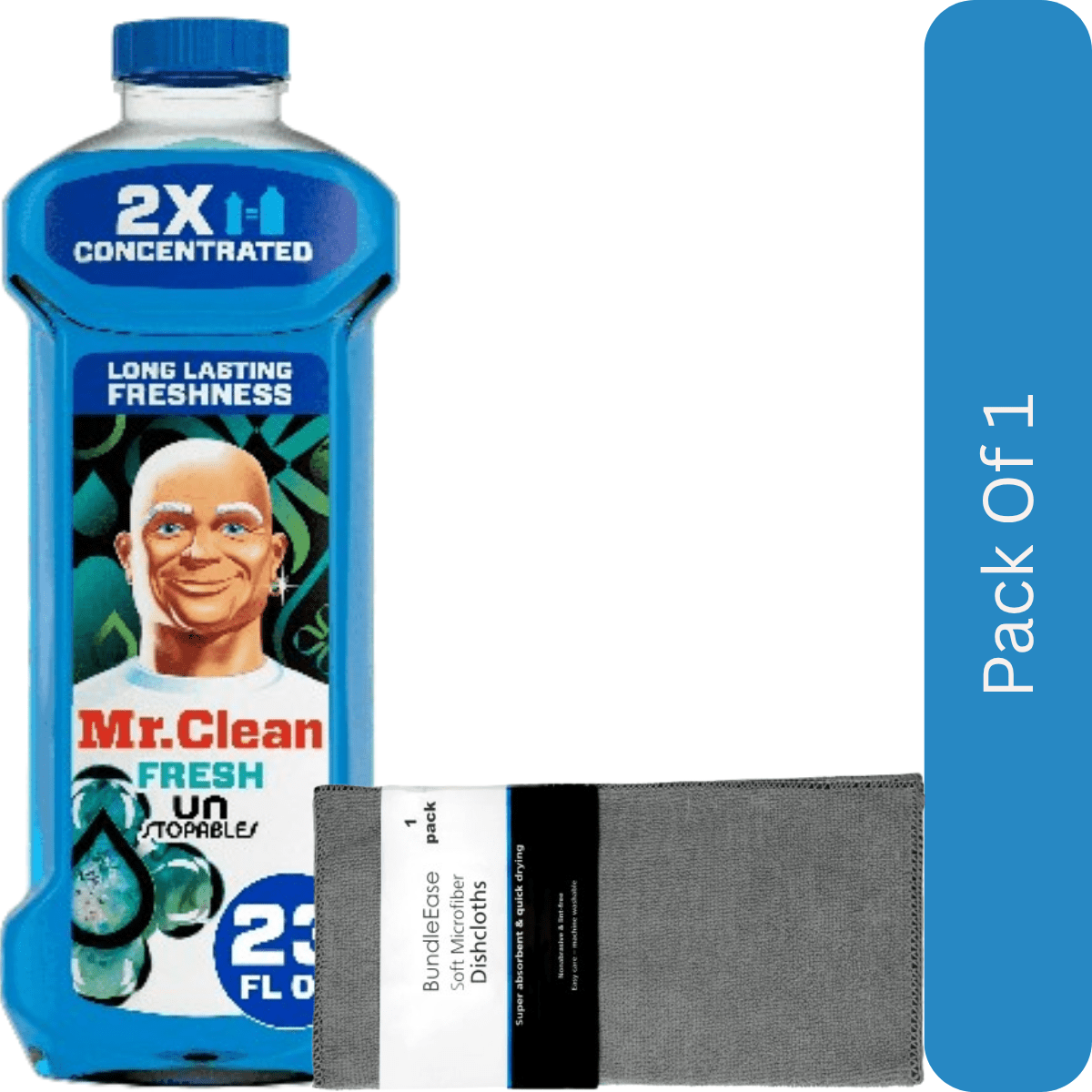 Mr. Clean 2X Concentrated Floor & All Purpose Cleaner, Mop Soap ...