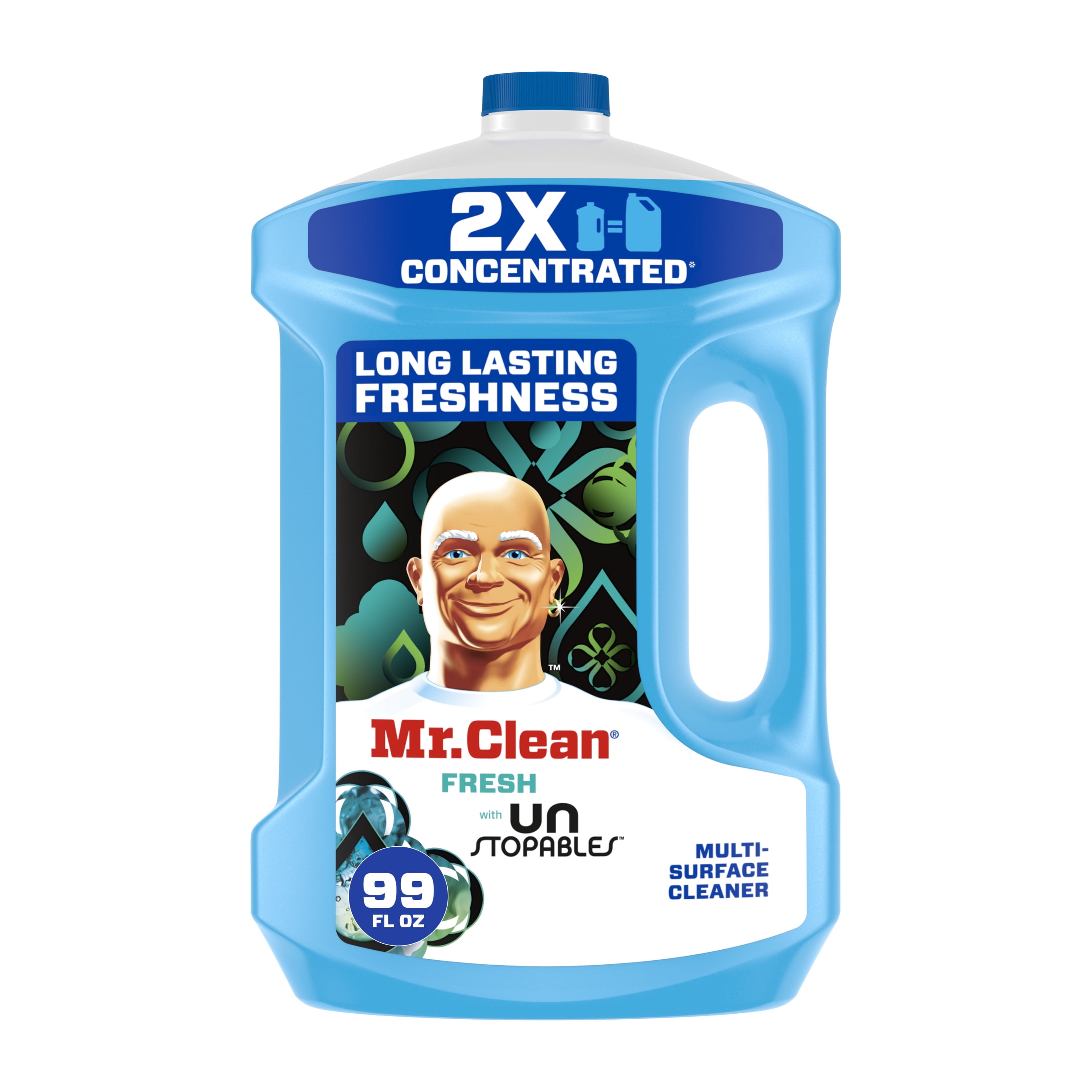 Mr. Clean 2X Concentrated Floor Cleaner, All Purpose Cleaner, Mop Soap ...
