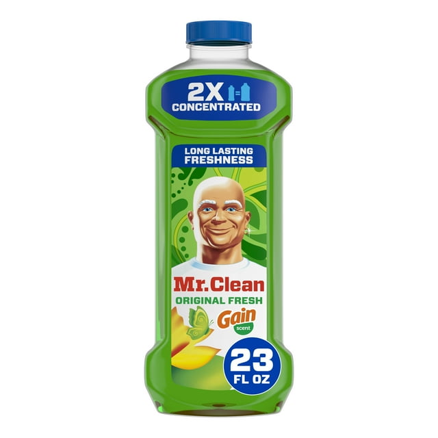 Mr. Clean 2X Concentrated Multi Surface Cleaner with Gain Original ...