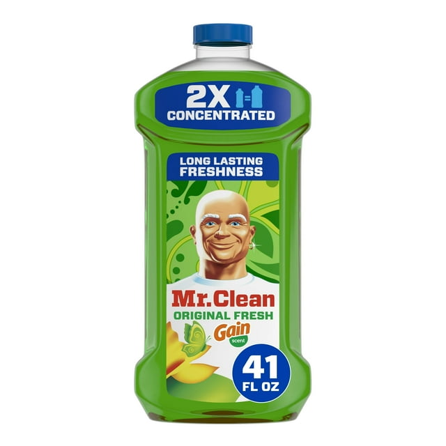 Mr. Clean 2X Concentrated Multi Surface Cleaner with Gain Original ...