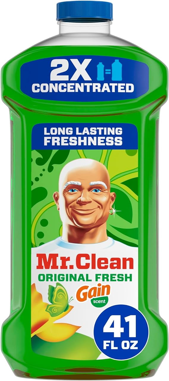 Mr. Clean 2X Concentrated Multi Surface Cleaner with Gain Original ...