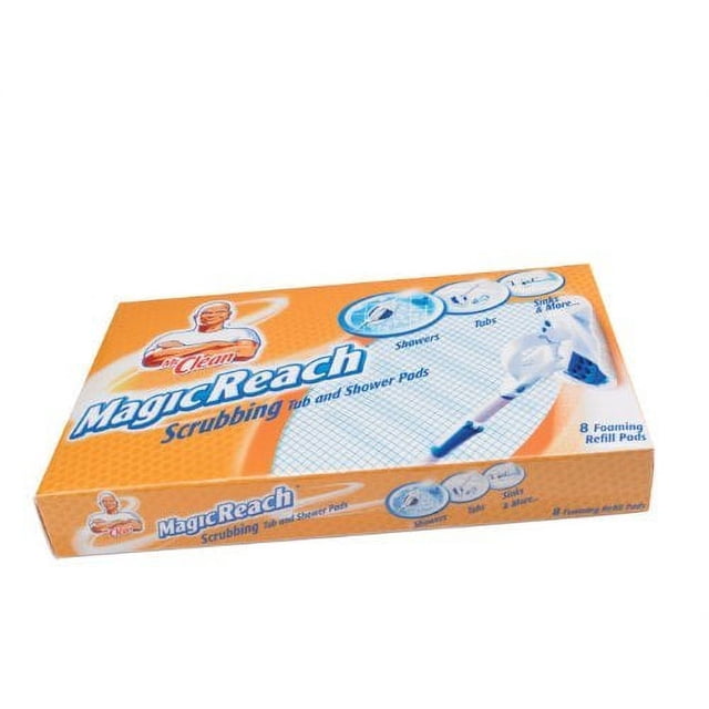 Mr. Clean 443863 Magic Reach Scrubbing Refill, 8 count - Walmart.com