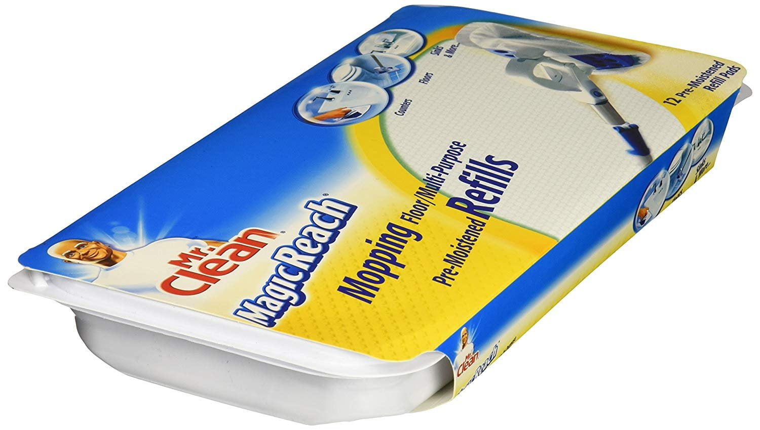Mr. Clean 443870 Magic Reach Mopping Refill, 12 Count - Walmart.com