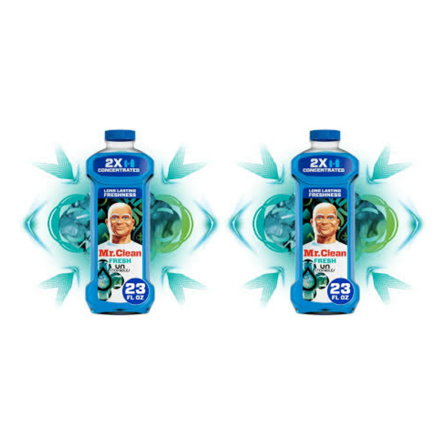 Mr. Clean All-Purpose 2X Cleaner Fresh with Unstopables Multi-Surface ...